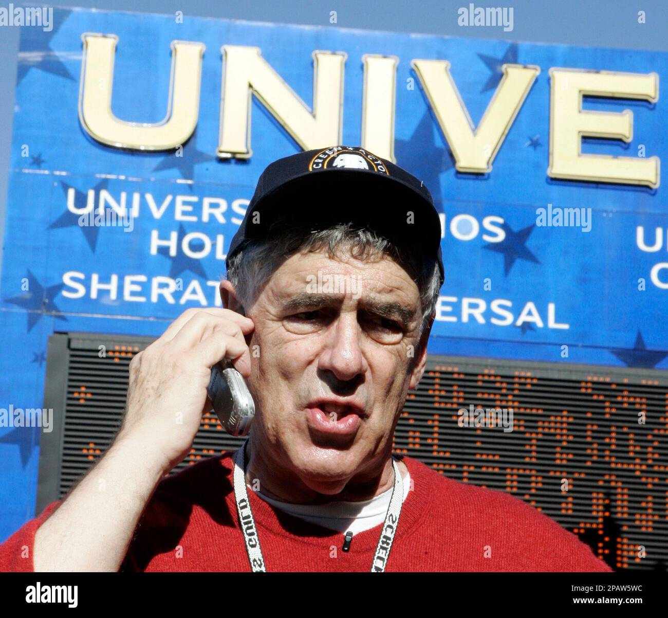 Screen Actors Guild (SAG) member Elliott Gould joins members of the ...