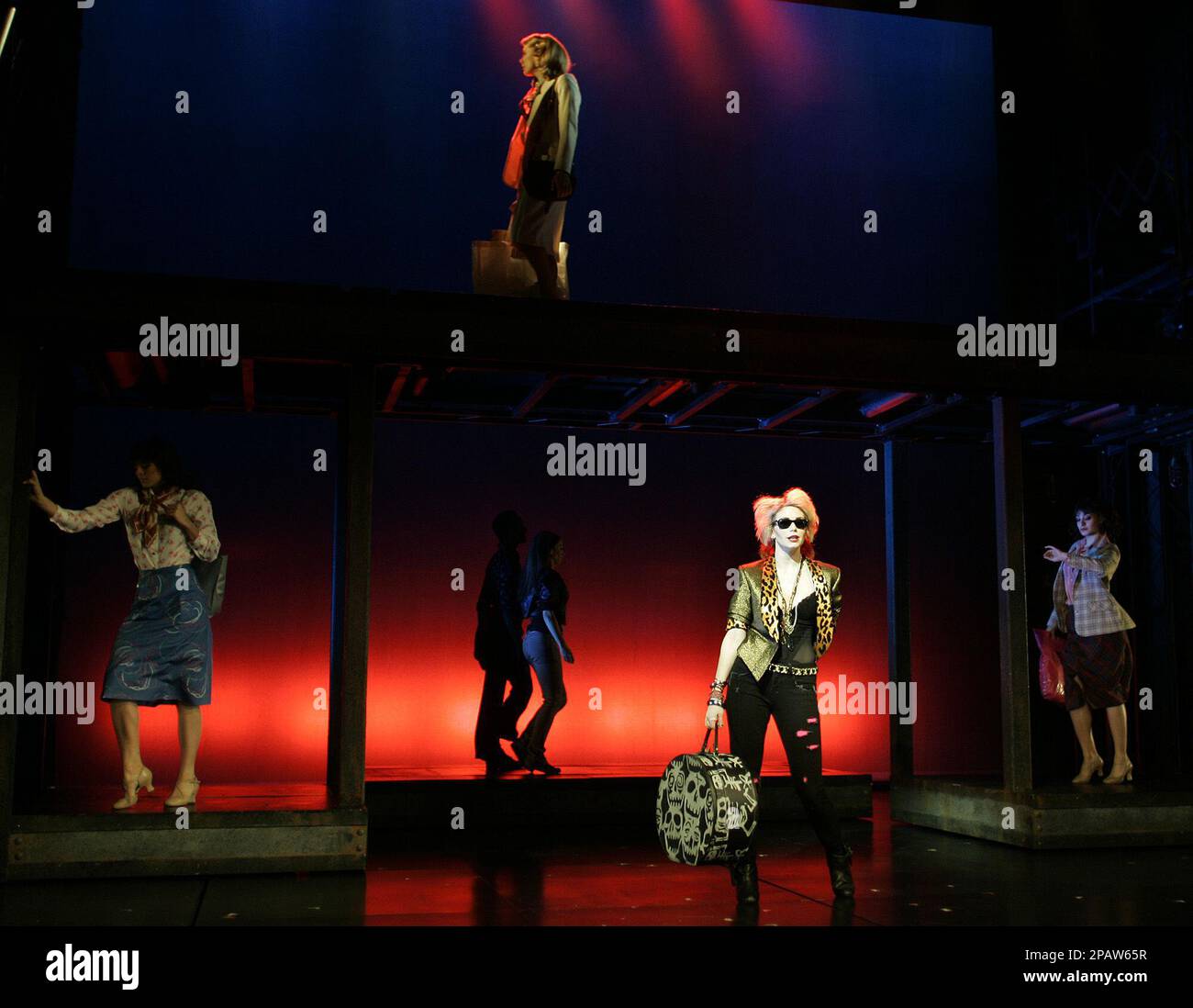 ** FILE ** Actress Emma Williams, front, as Susan and Kelly Price, top ...