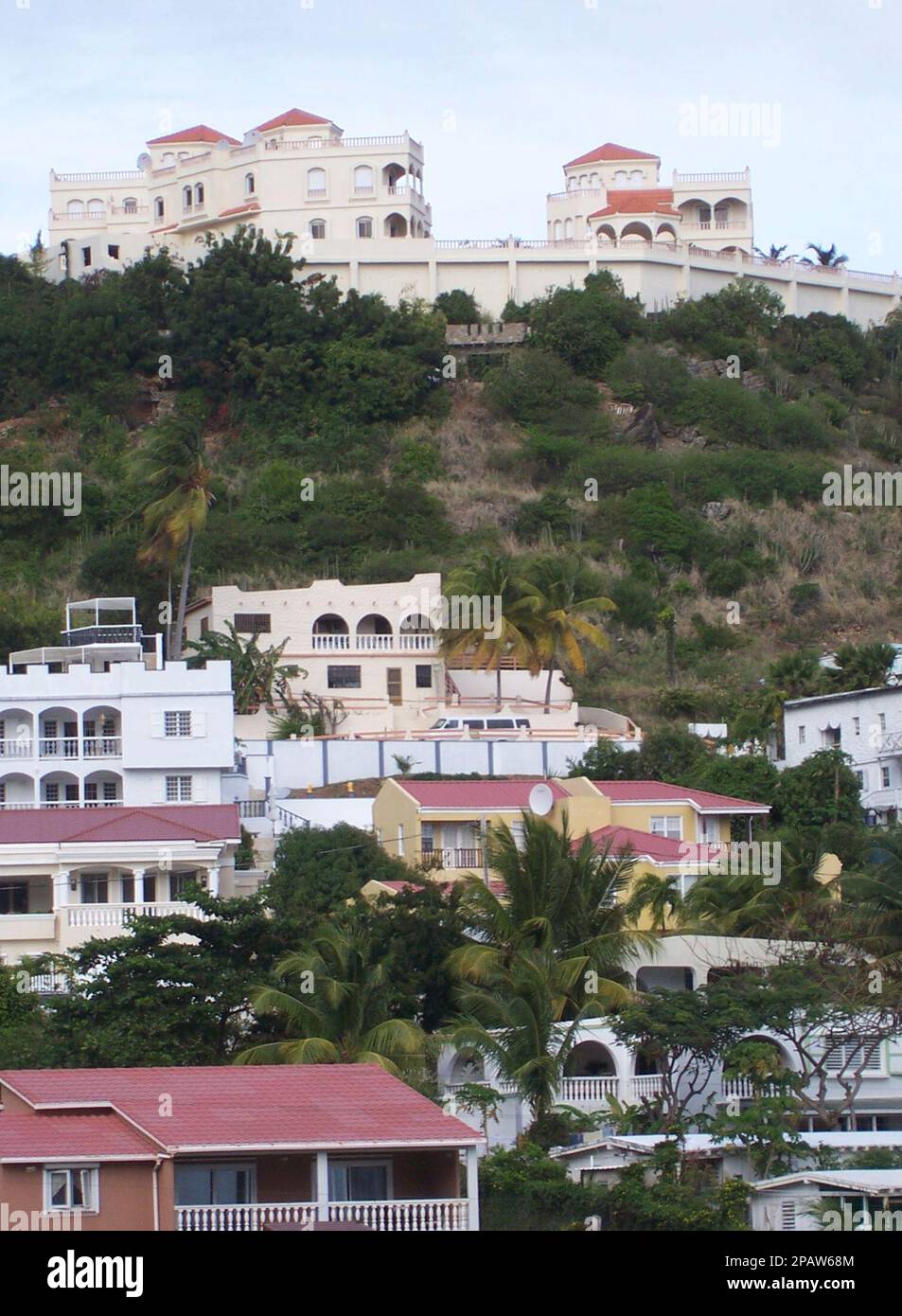 ** FOR IMMEDIATE RELEASE ** Homes are shown in the hills outside the ...