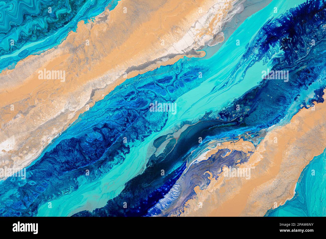 Alcohol ink paintings hi-res stock photography and images - Alamy