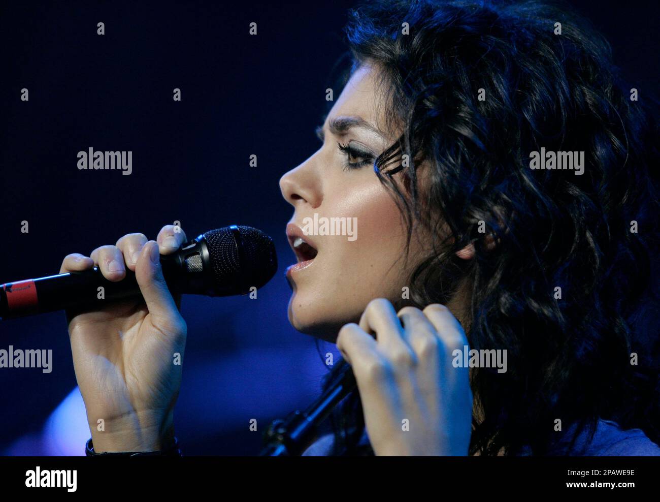 Georgian born singer Katie Melua performs on stage at the Avo Session ...