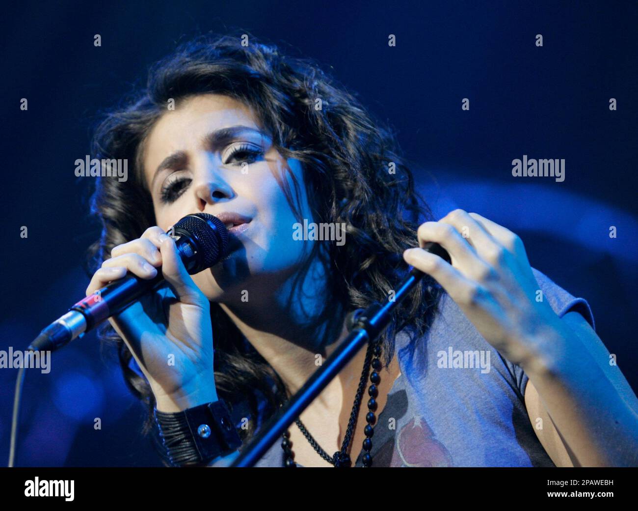 Georgian born singer Katie Melua performs on stage at the Avo Session ...