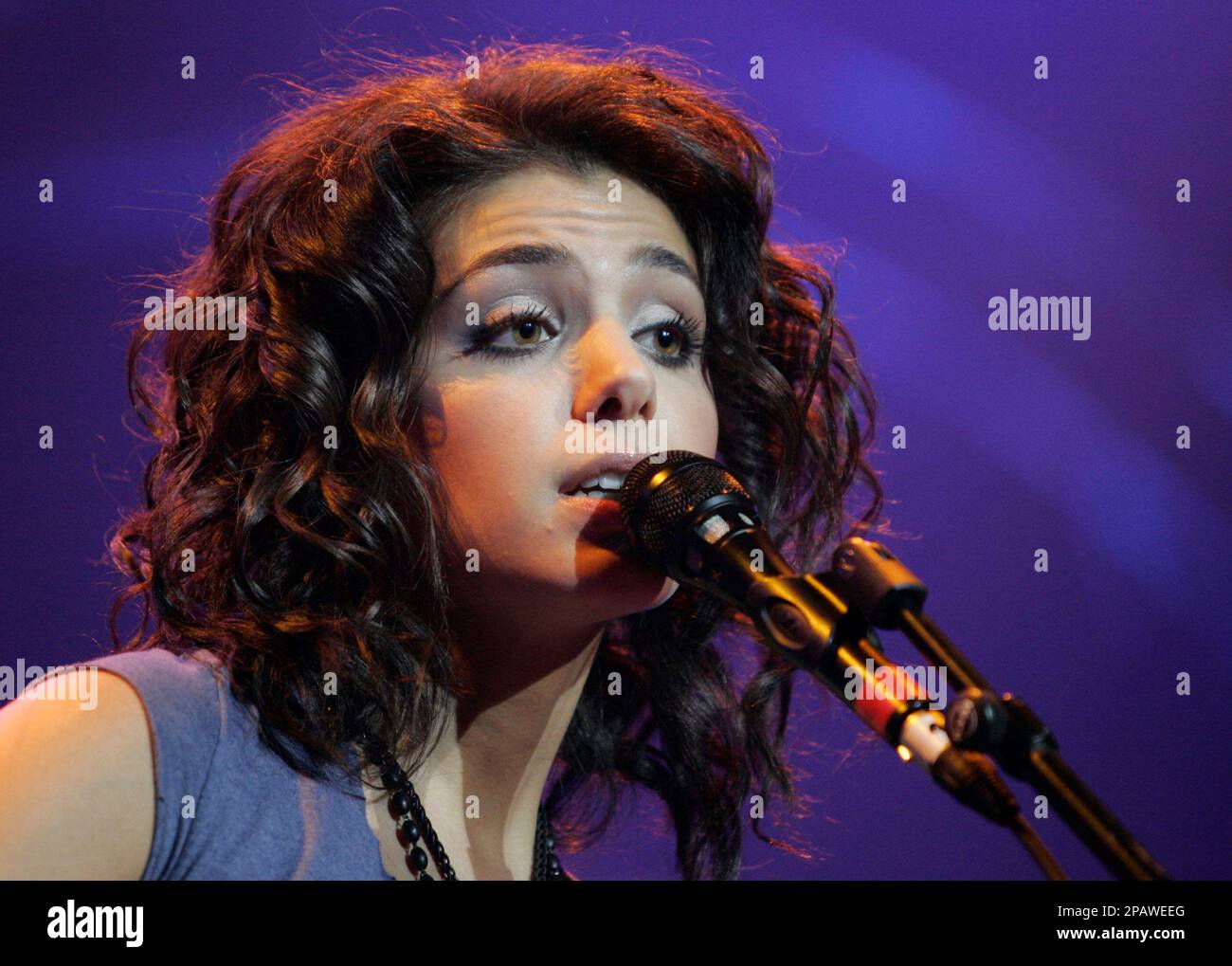 Georgian born singer Katie Melua performs on stage at the Avo Session ...