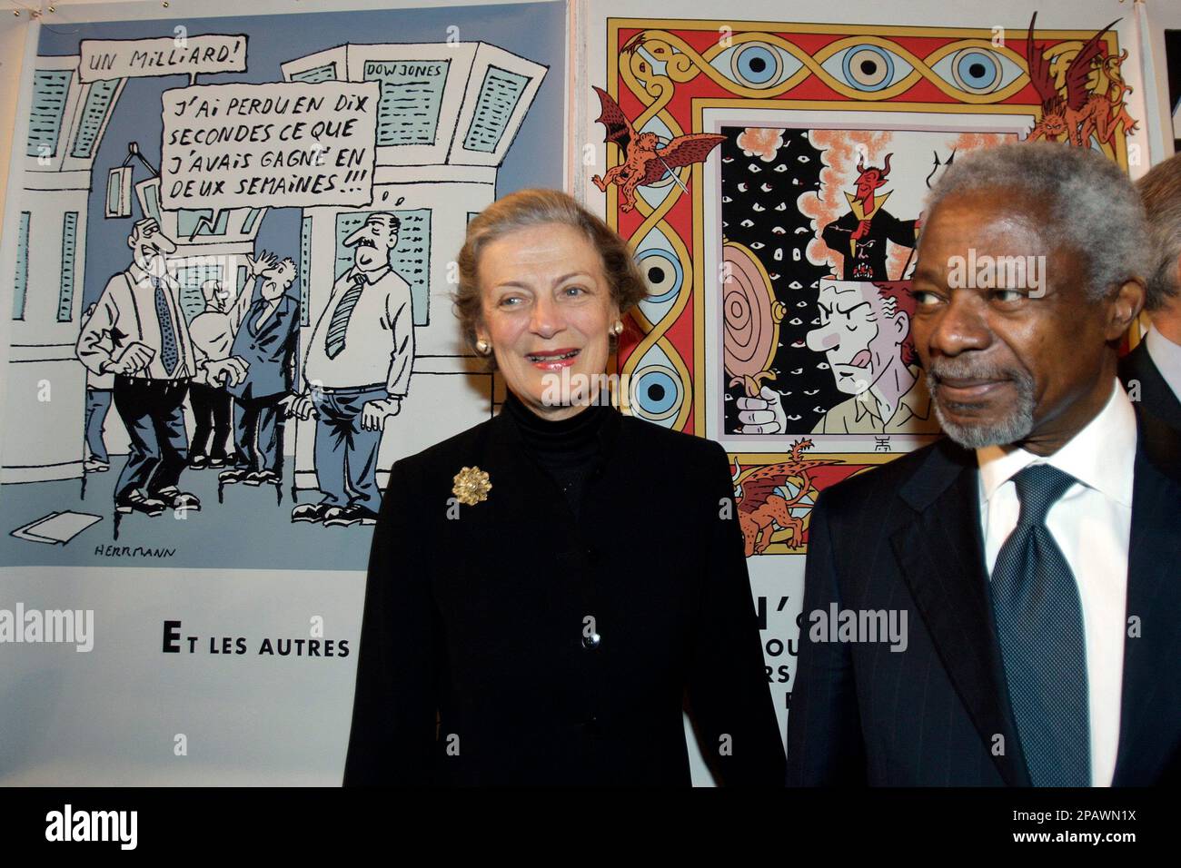 Former UN Secretary-General of the UN and Chairman of the Global ...