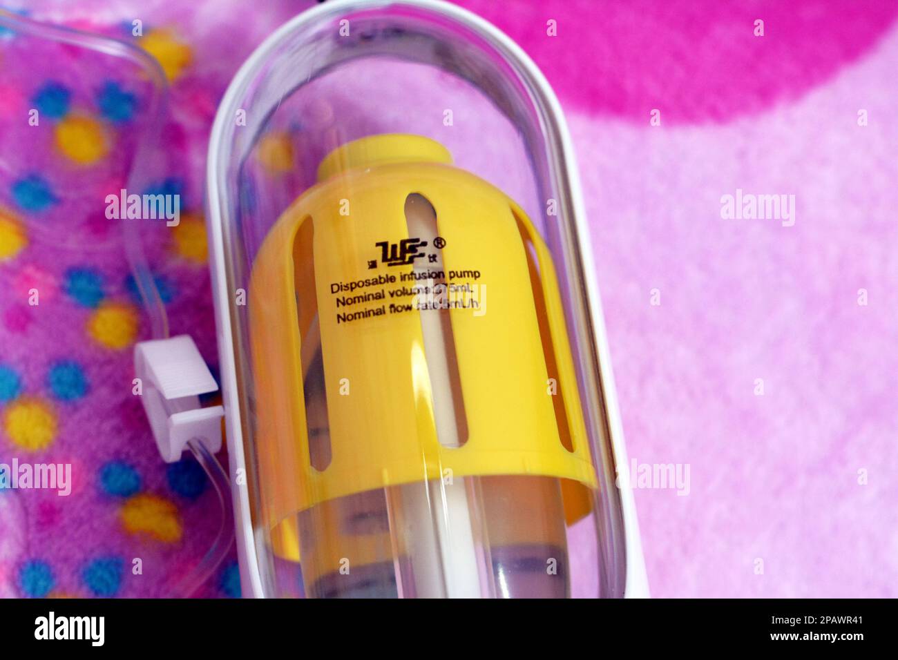 Giza, Egypt, March 10 2023: disposable Patient Controlled Analgesic ...