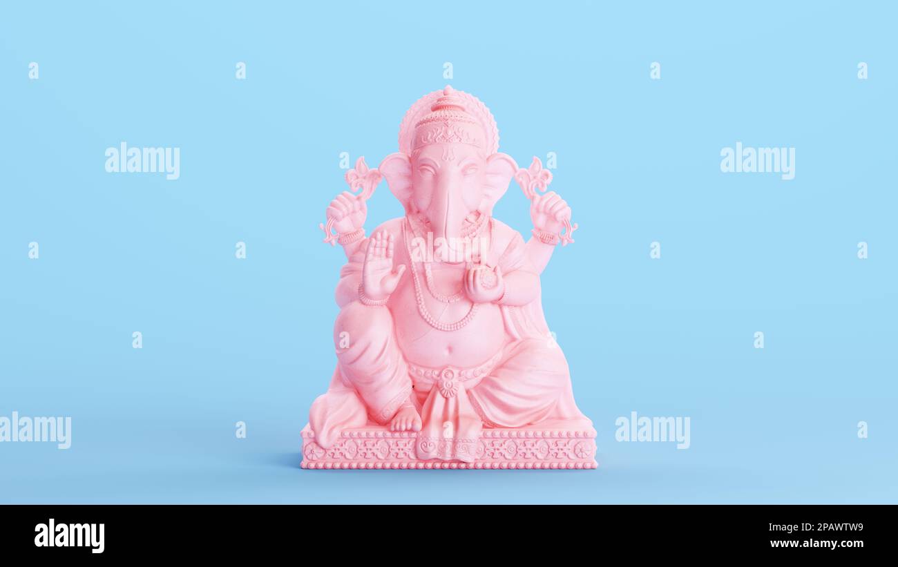 Ganesha Hindu God 3d