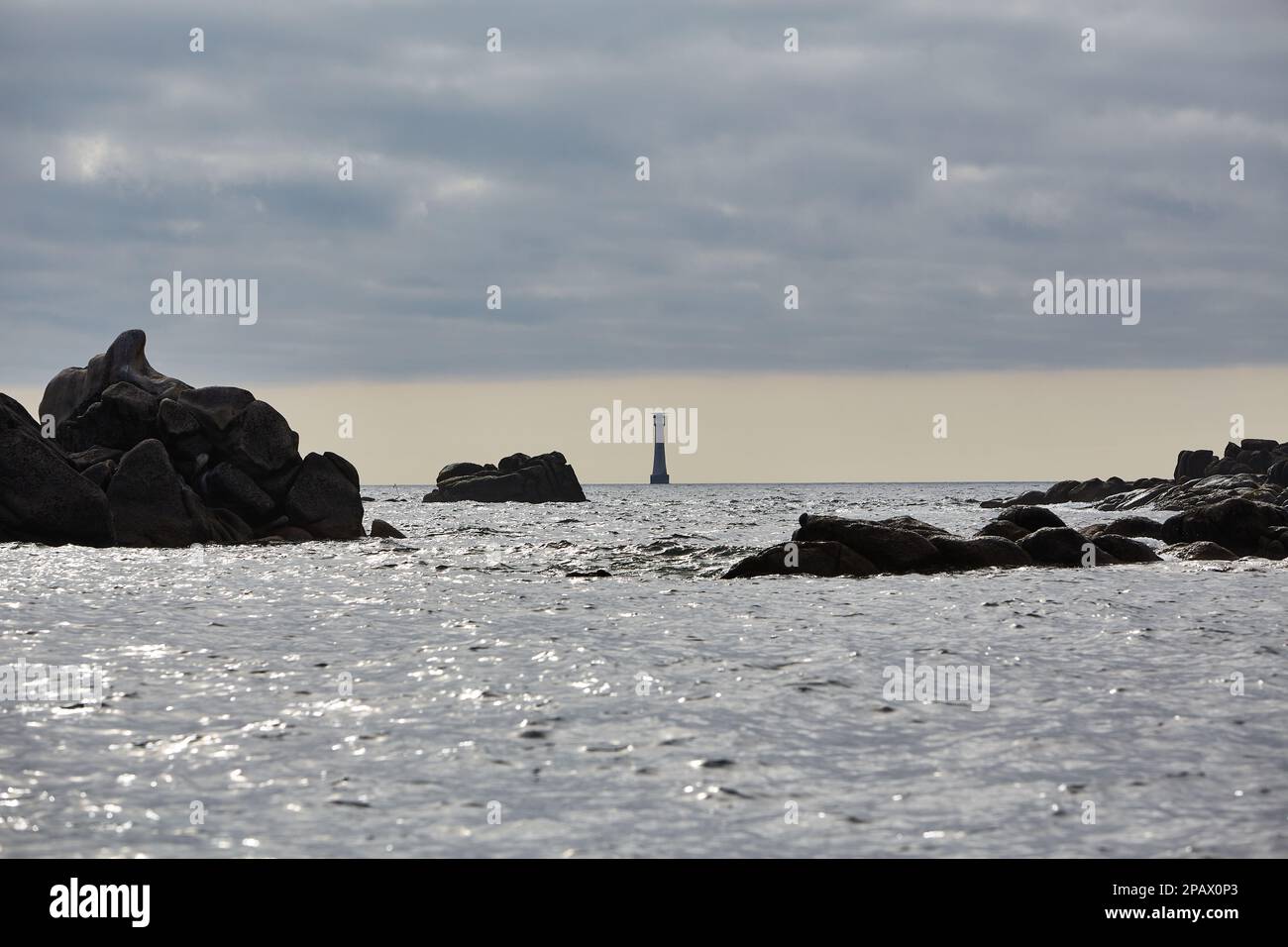 Bishop rock lighthouse hi-res stock photography and images - Alamy