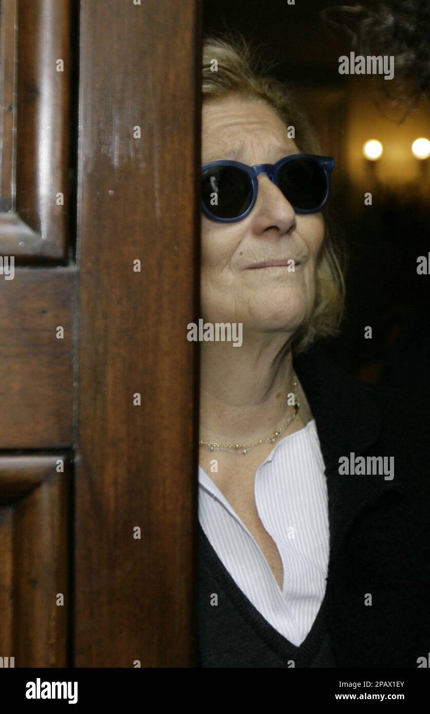 Bice, the daughter of veteran Italian journalist Enzo Biagi attends the ...