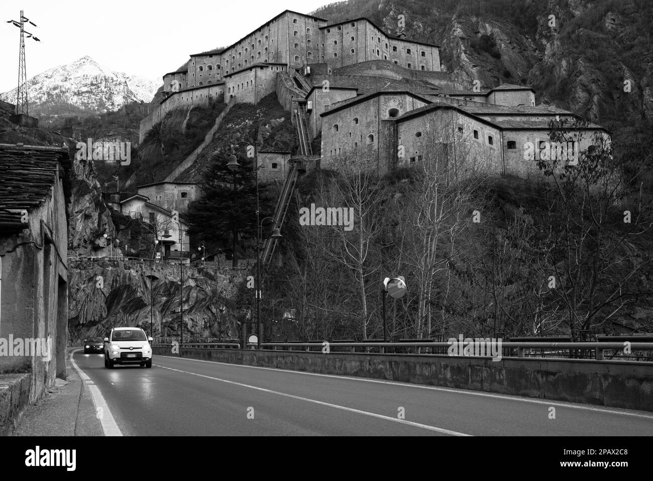 Bard, Aosta Valley, Italy - 02 04 2023: Historical site in Bard. Museum ...