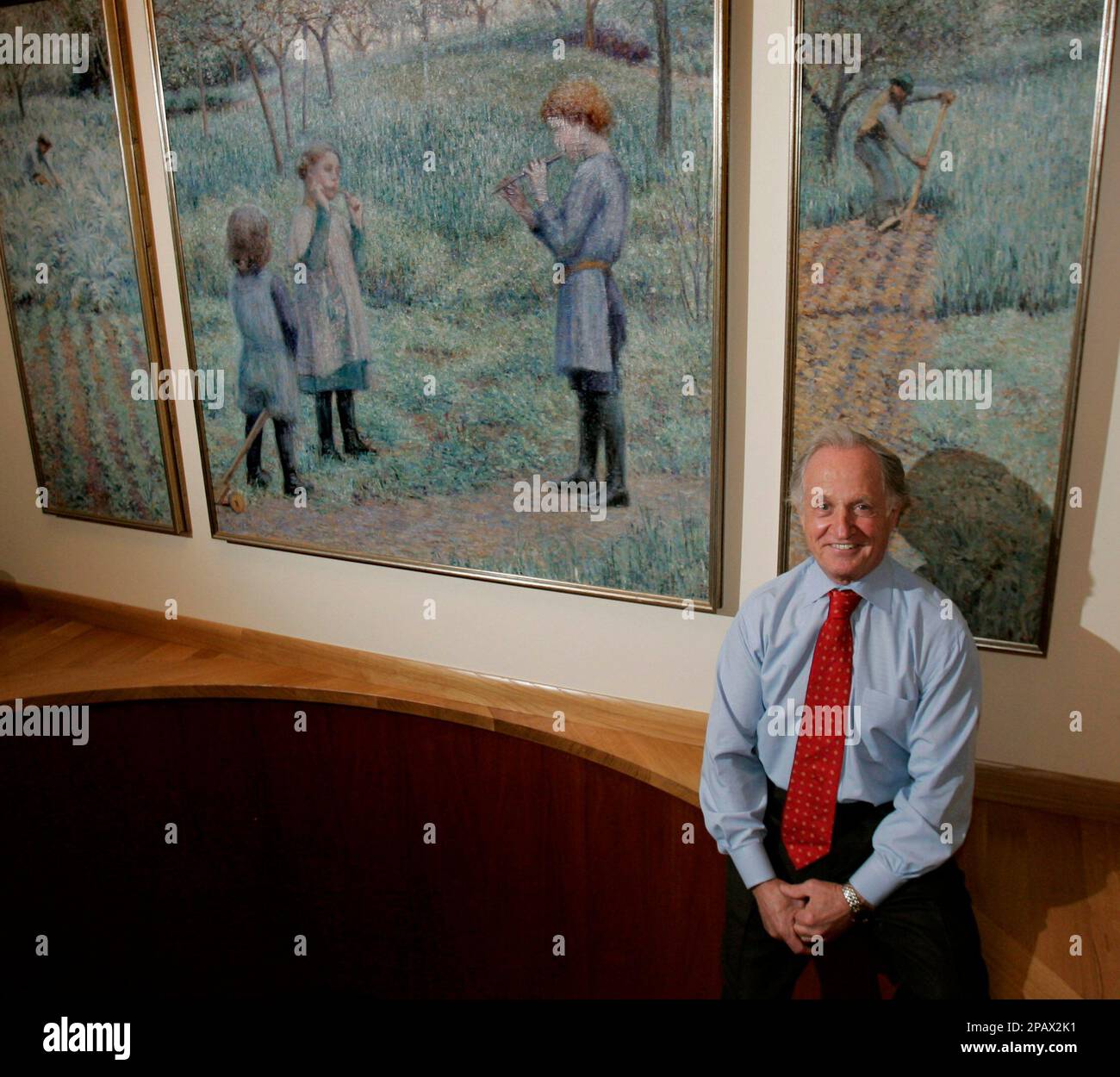 **FILE** Mario Capecchi, winner of the Nobel Prize in Medicine, poses ...