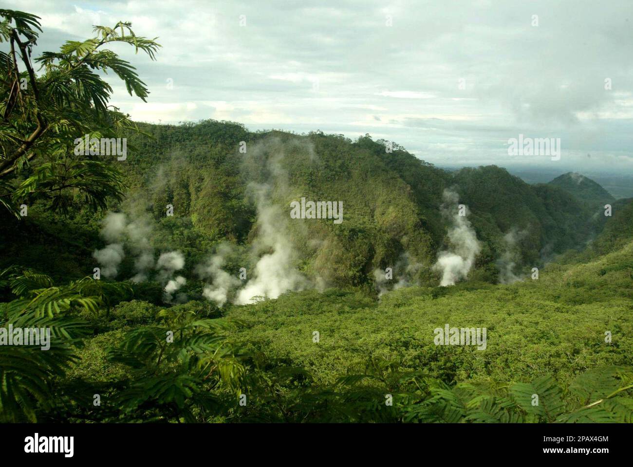 Kelud Volcano Crater Lake