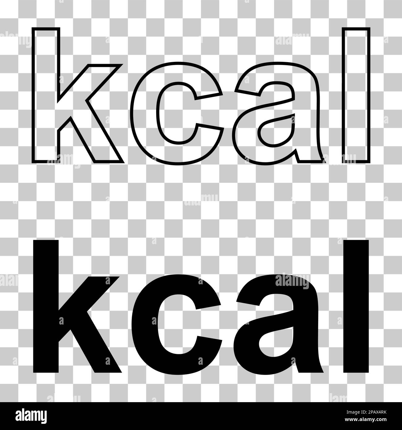 Set of Calories healthy diet icon, nutrition food low sign, kcal zero ...