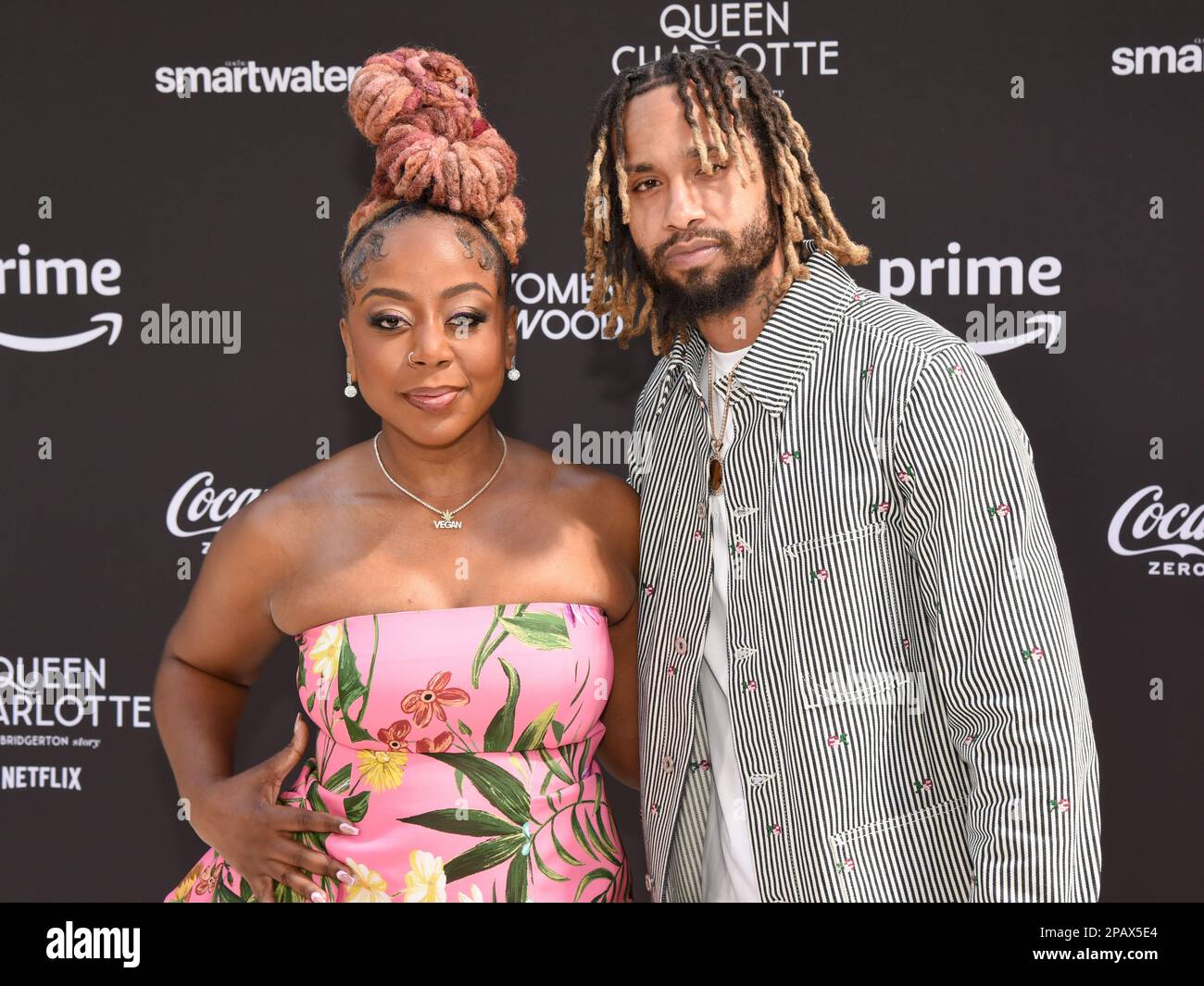 09 March 2023 - Century City, California - Pinky Cole and Derrick Hayes ...