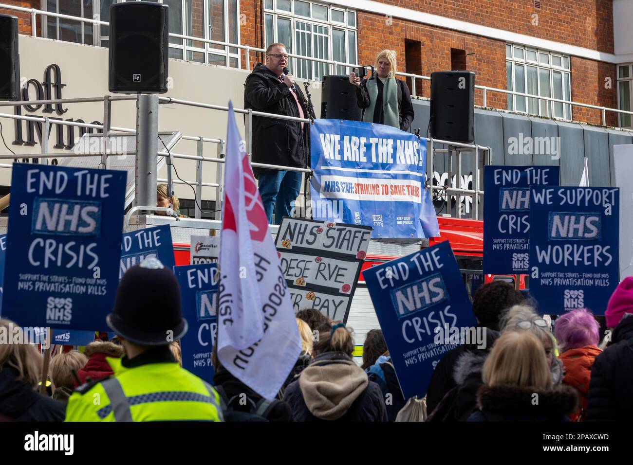London, UK. 11th March, 2023. Martin Kavanagh, Deputy President of the ...