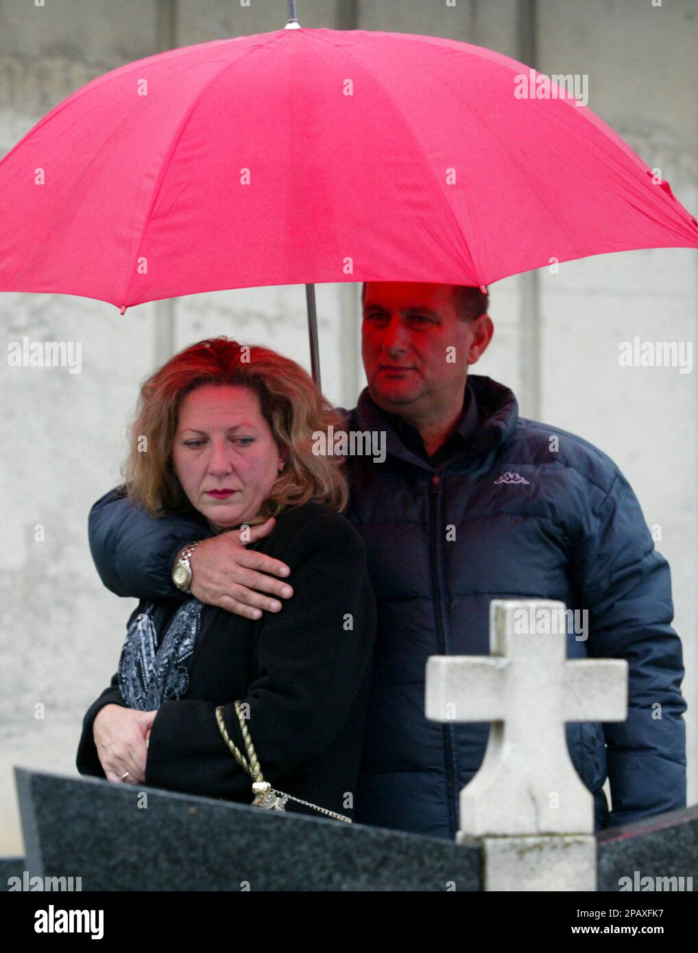 Bosnian Catholics visit graves at the Stup Cemetery in Sarajevo ...