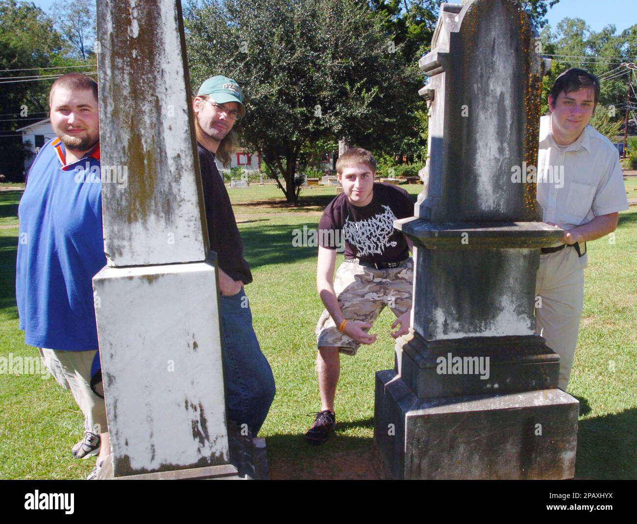 Members of the Paranormal Investigation Tracking Team who, in their ...