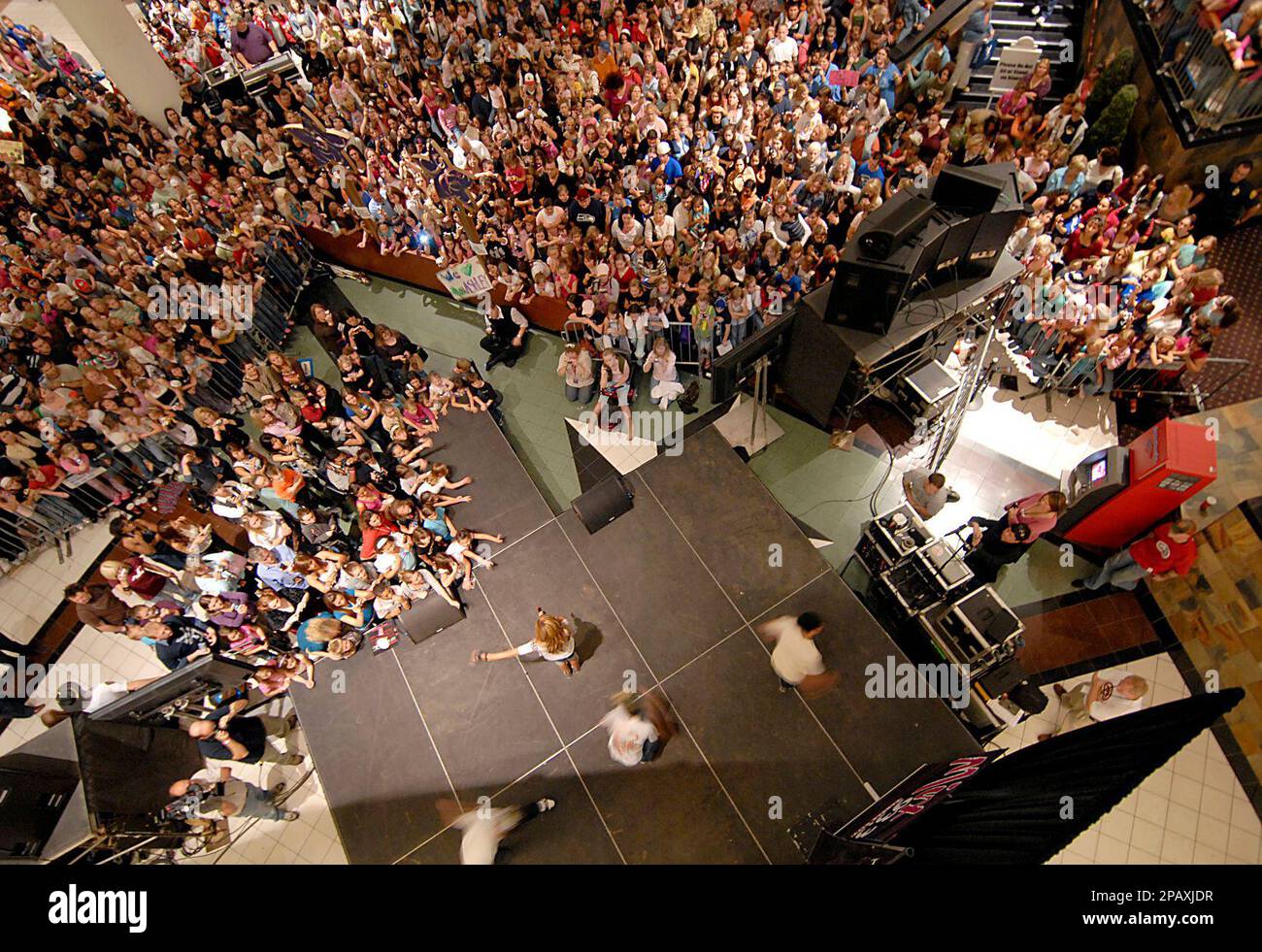 Ashley Tisdale, star of Disney's"High School Musical" movie, sings to ...