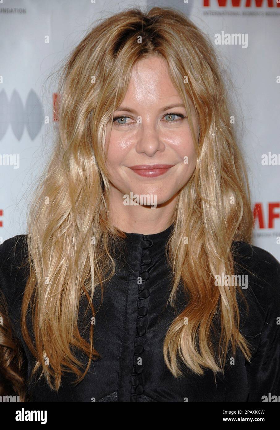 Actress Meg Ryan poses on the press line at the International Women's ...