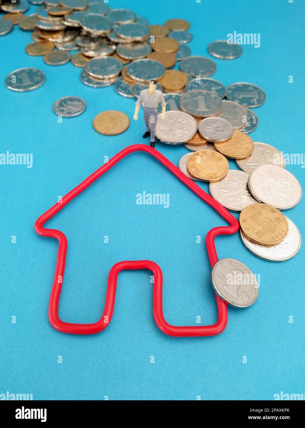 SUQIAN, CHINA - MARCH 12, 2023 - Illustration: Housing provident fund ...