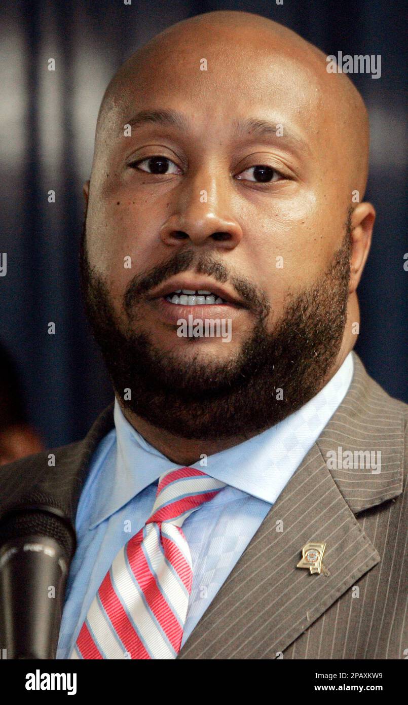 C. Daryl Neely, corrections policy advisor for the governor, discusses ...