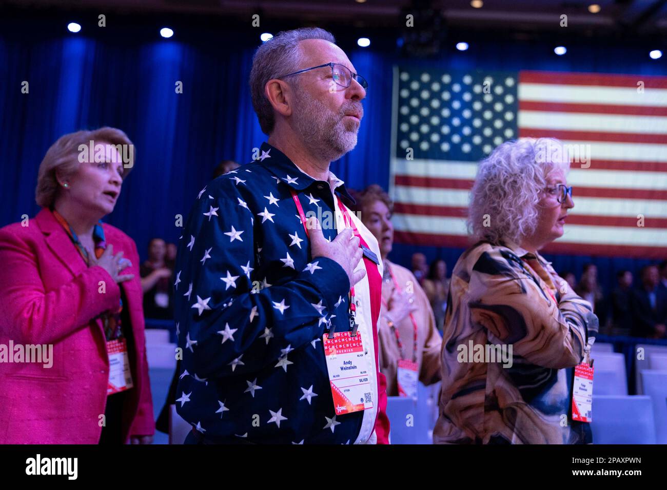 FILE - People attending the Conservative Political Action Conference ...