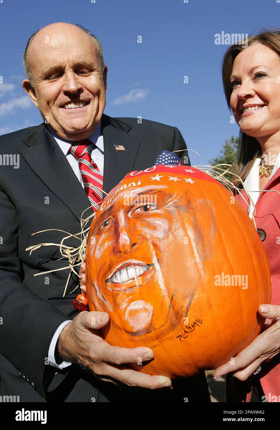 Republican presidential hopeful, former New York Mayor Rudy Giuliani ...