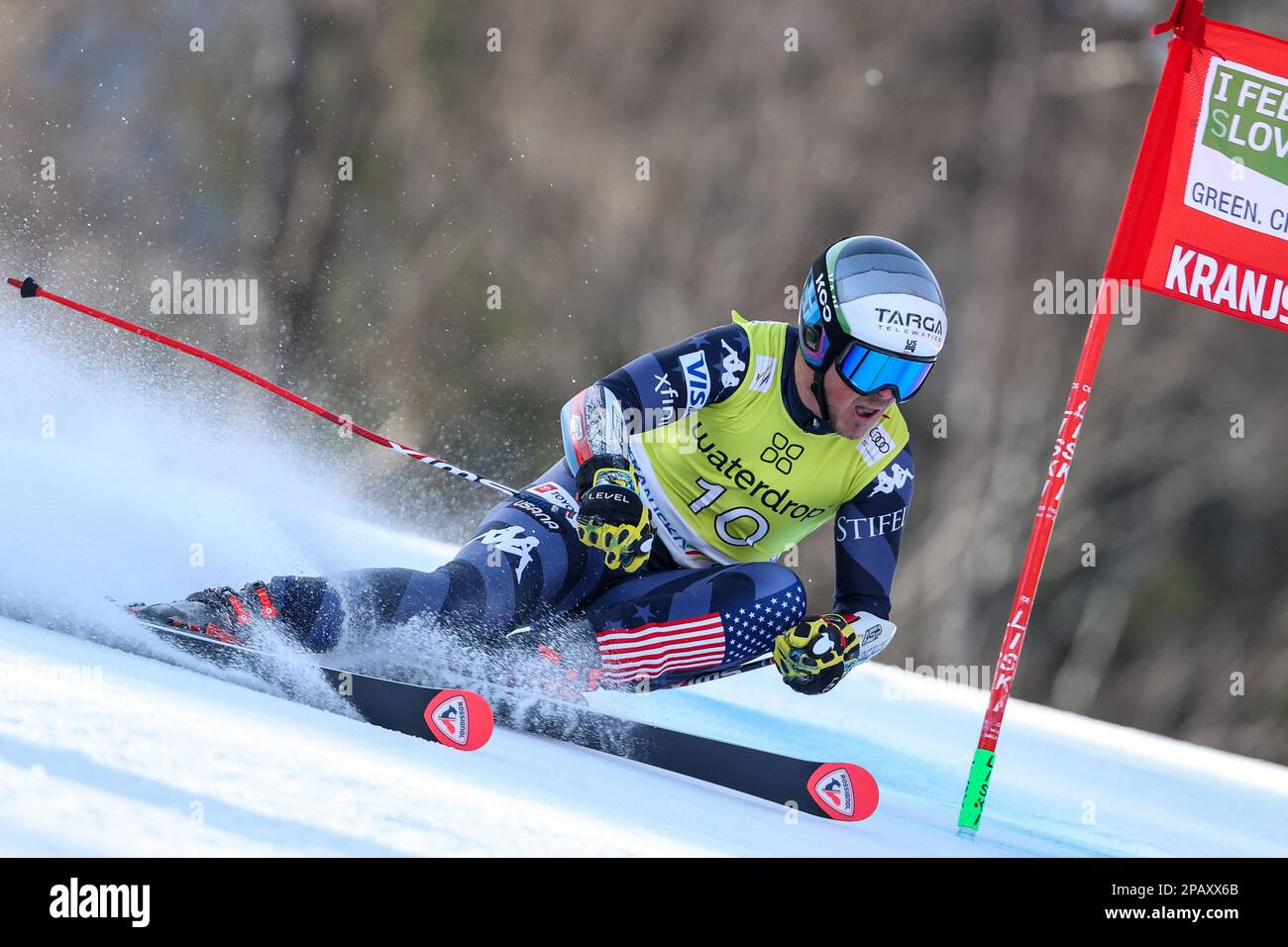 Kranjska Gora, Kranjska Gora, Slovenia, March 12, 2023, RADAMUS River ...