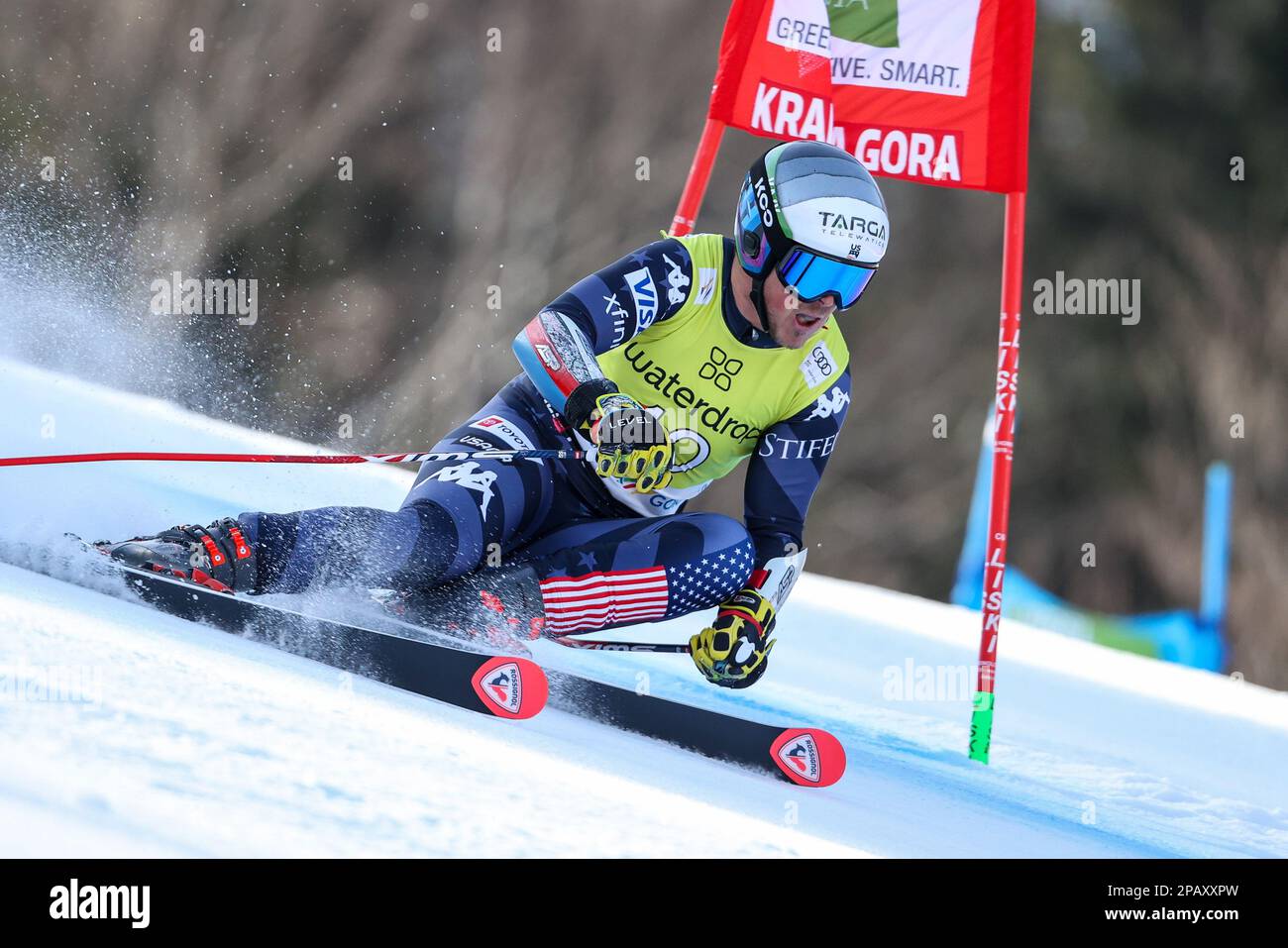Kranjska Gora, Kranjska Gora, Slovenia, March 12, 2023, RADAMUS River ...