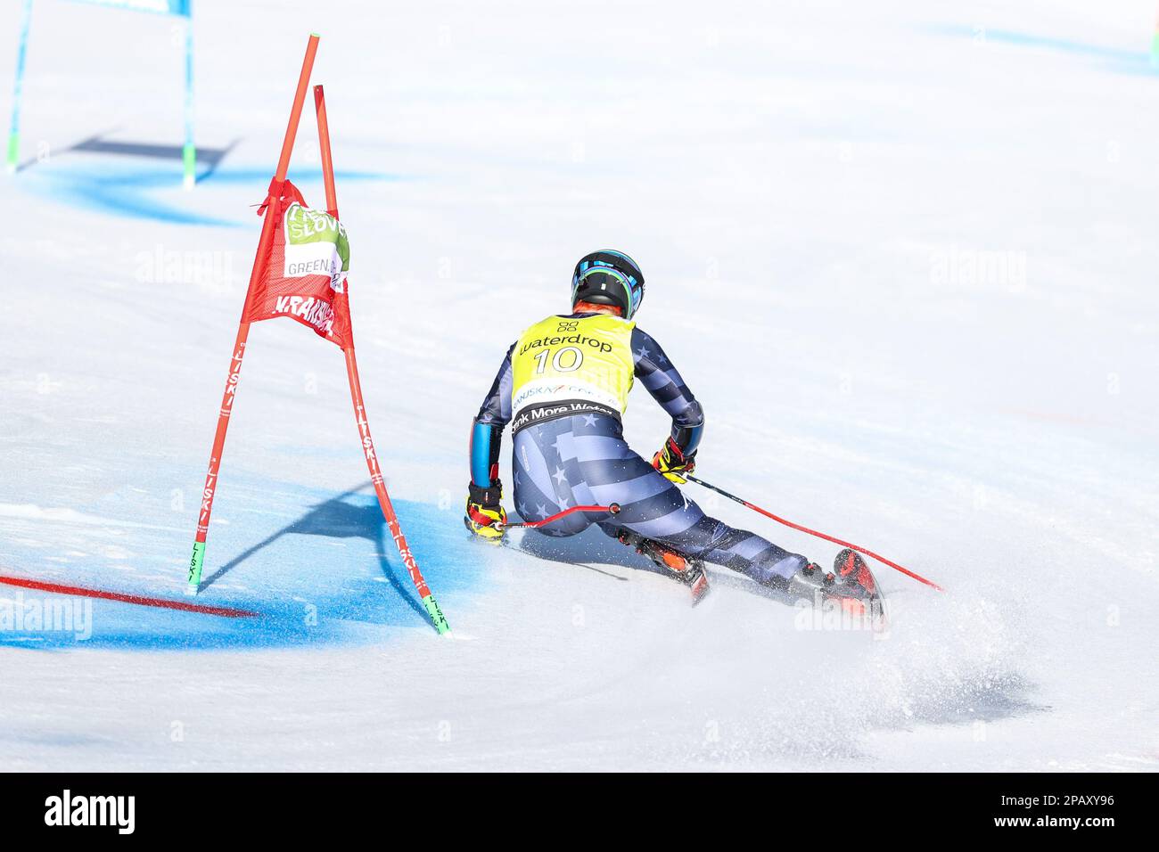 Kranjska Gora, Kranjska Gora, Slovenia, March 12, 2023, RADAMUS River ...