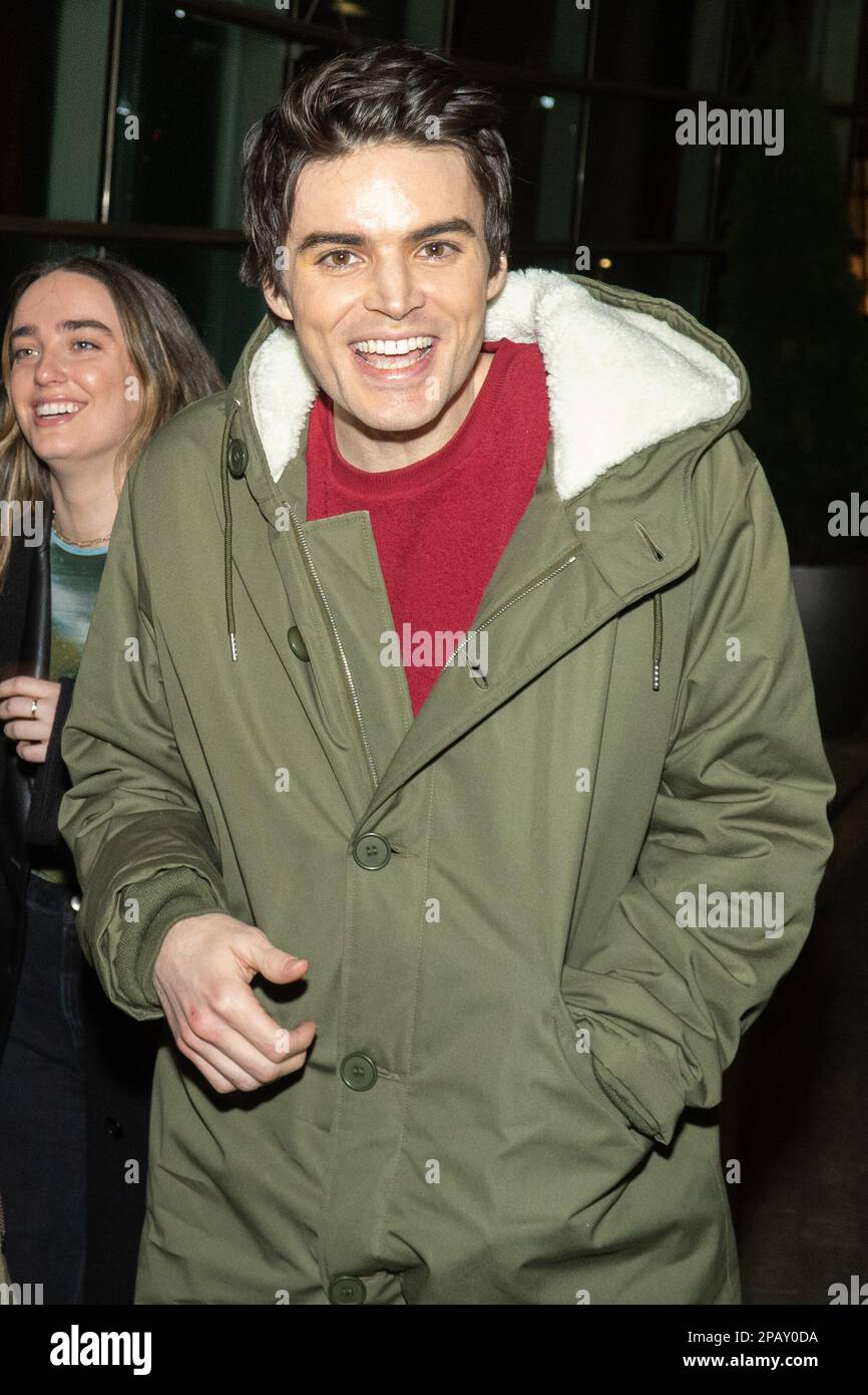 Michael Longfellow arrives at the "SNL" afterparty at Hutong in New ...