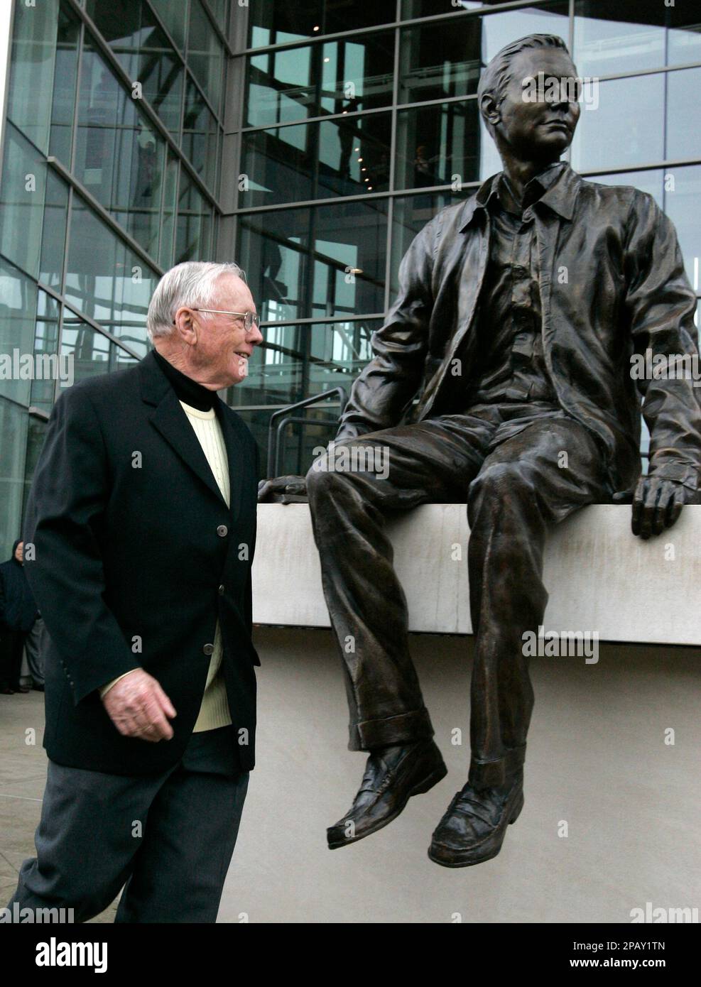 Neil Armstrong Statue At Purdue