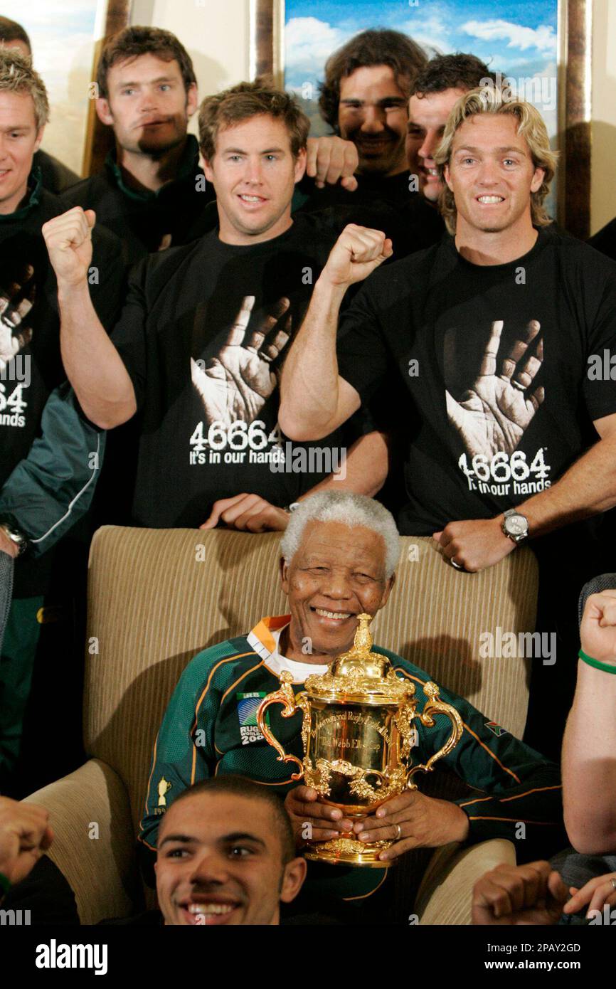 Springbok Rugby Nelson Mandela