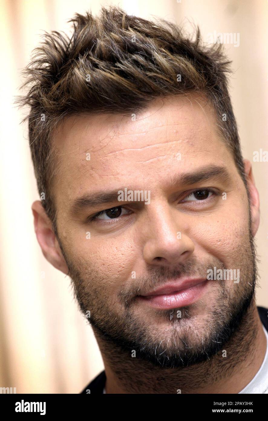 Puerto Rican pop star Ricky Martin, speaks about his latest album ...