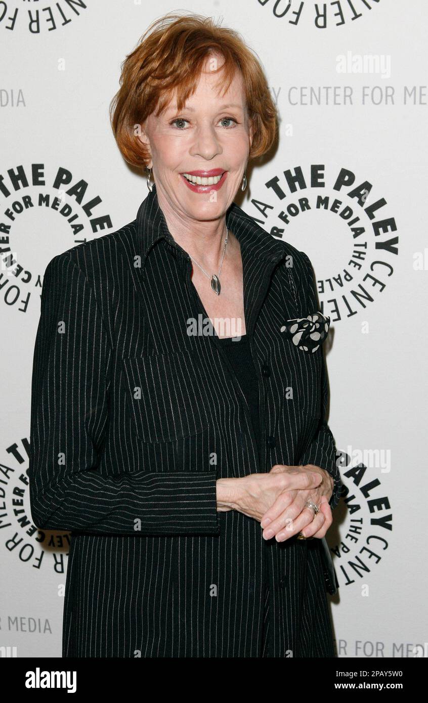 Actress Carol Burnett arrives at the American Masters premiere honoring ...
