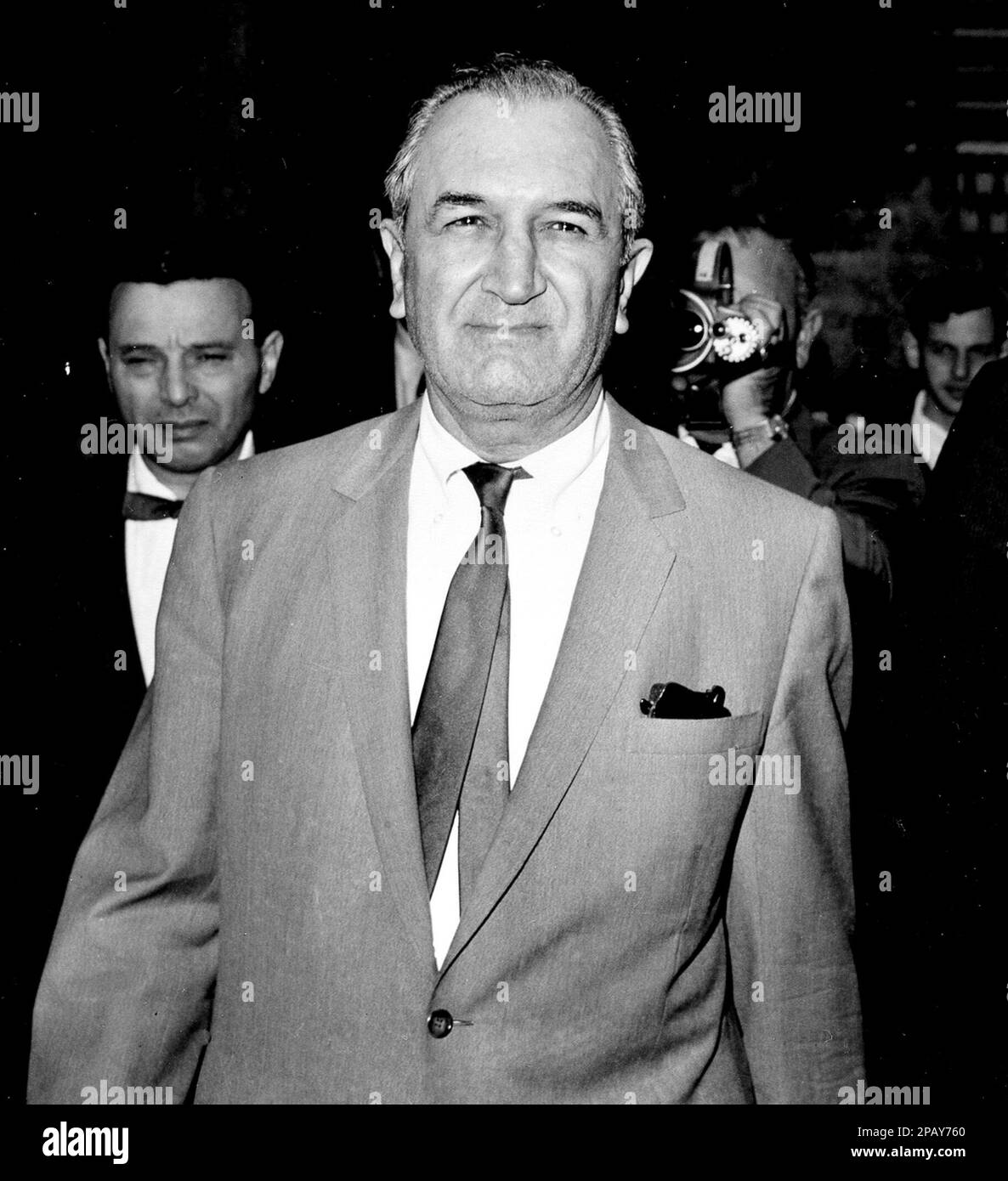 ** FILE ** Joseph Bonanno, the notorious founder of the Bonanno crime ...