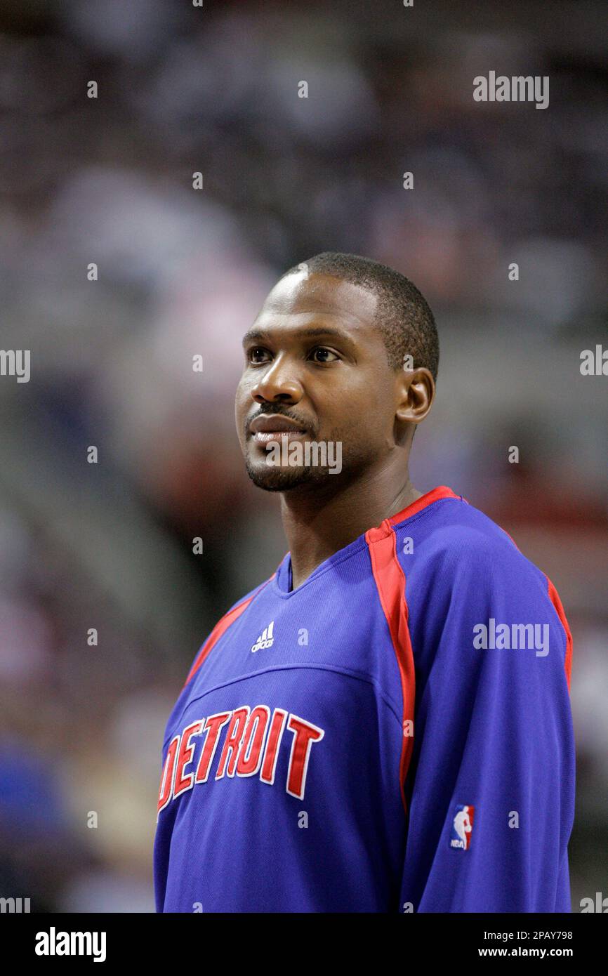 ** ADVANCE FOR WEEKEND EDITIONS, OCT. 27-28 **Detroit Pistons guard ...