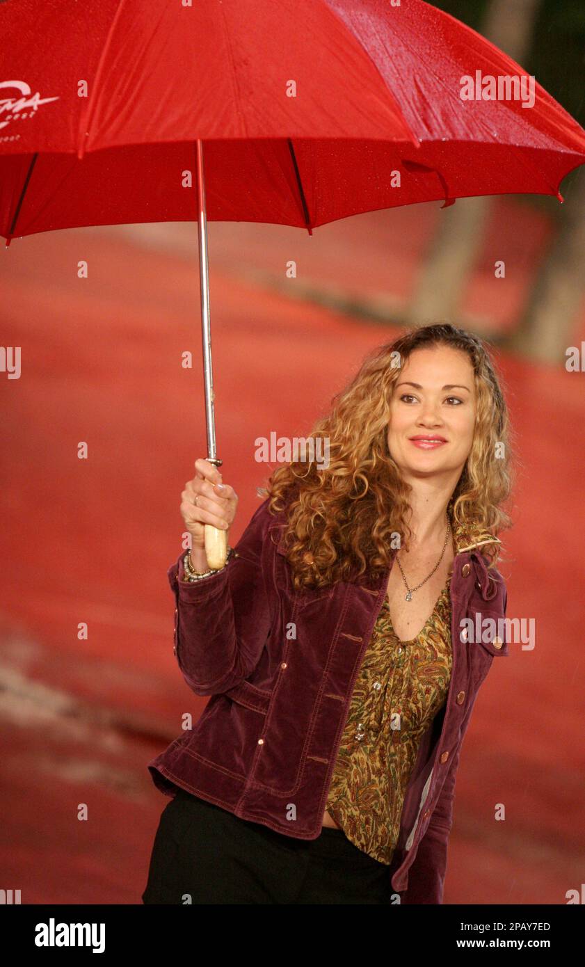 Actress Dana Fuchs arrives for the presentation of her film "Across the ...