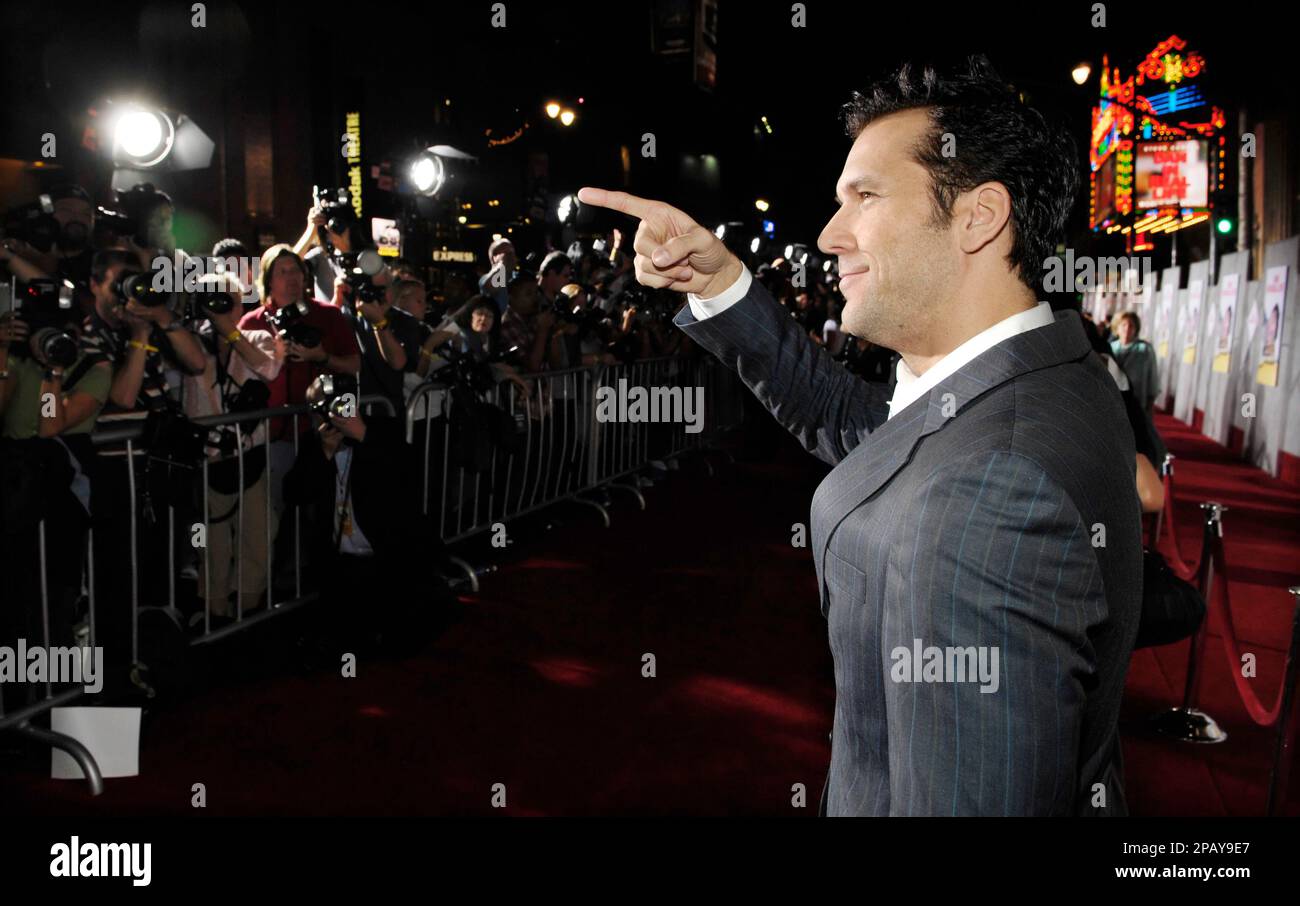 Dane Cook, a cast member in the film "Dan in Real Life," walks the red ...