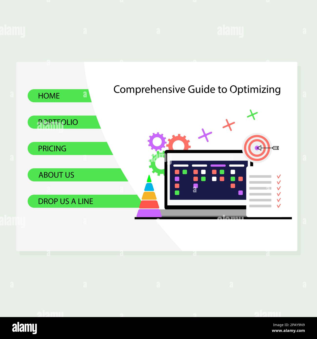 Marketing campaign guide graphic hi-res stock photography and images ...