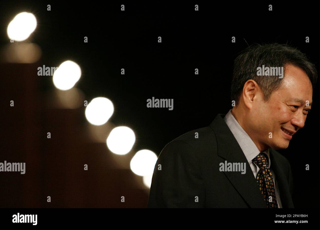 Director Ang Lee arrives at the Rome Film festival, in Rome, Wednesday ...