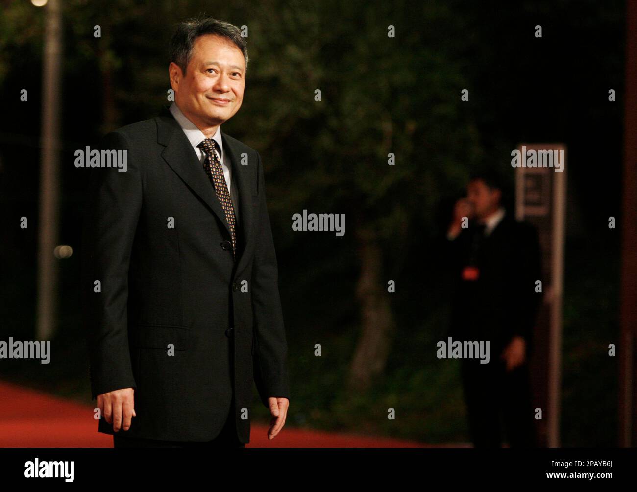 Taiwanese film director Ang Lee arrives at the Rome Film festival, Rome ...
