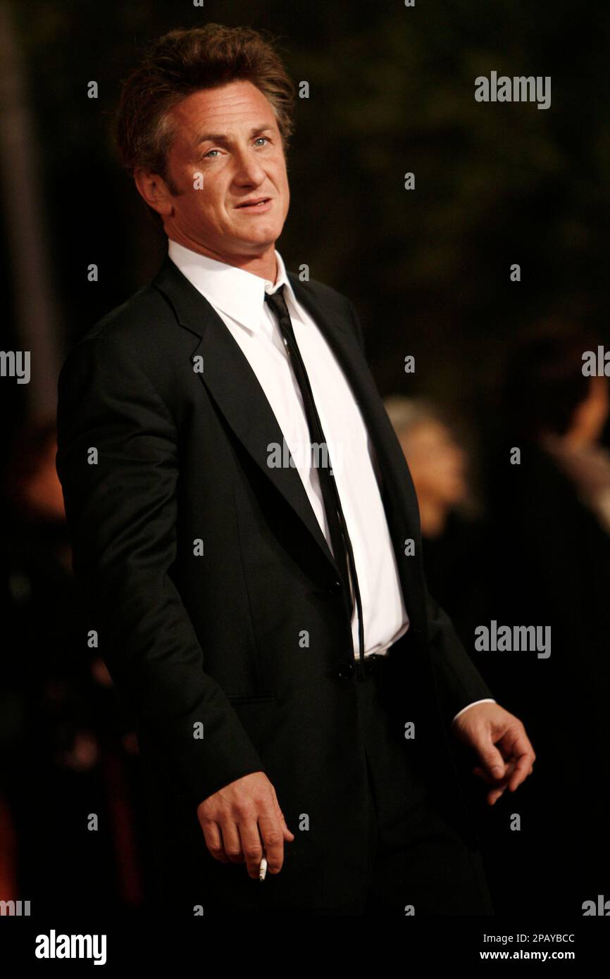 Director and actor Sean Penn arrives for the presentation of his movie ...