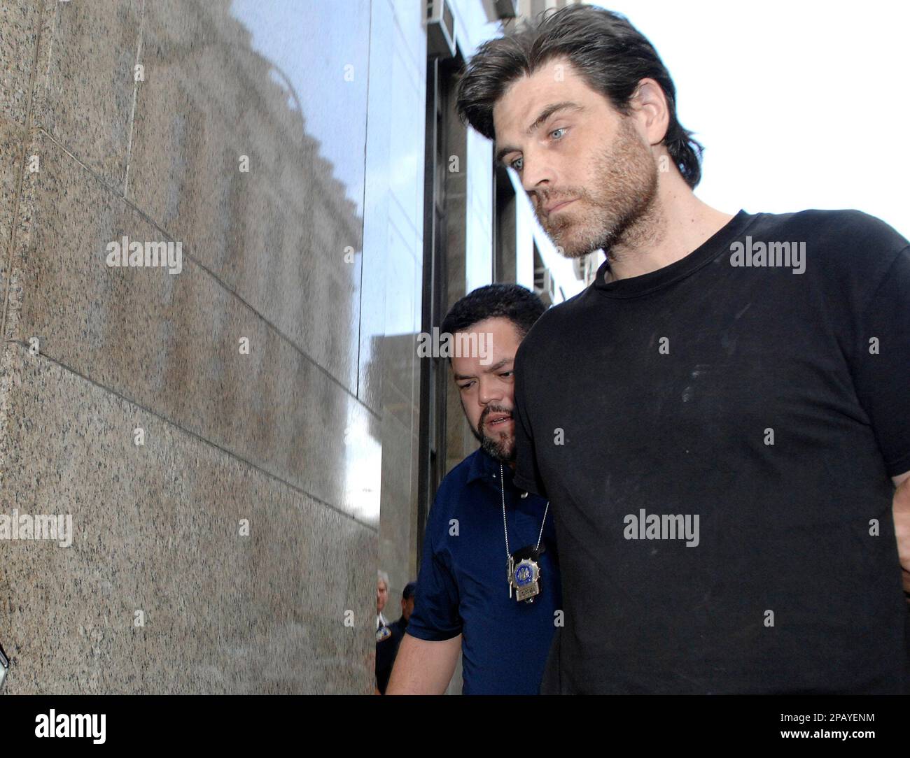 Robert Chambers is led in handcuffs into Manhattan criminal court for ...