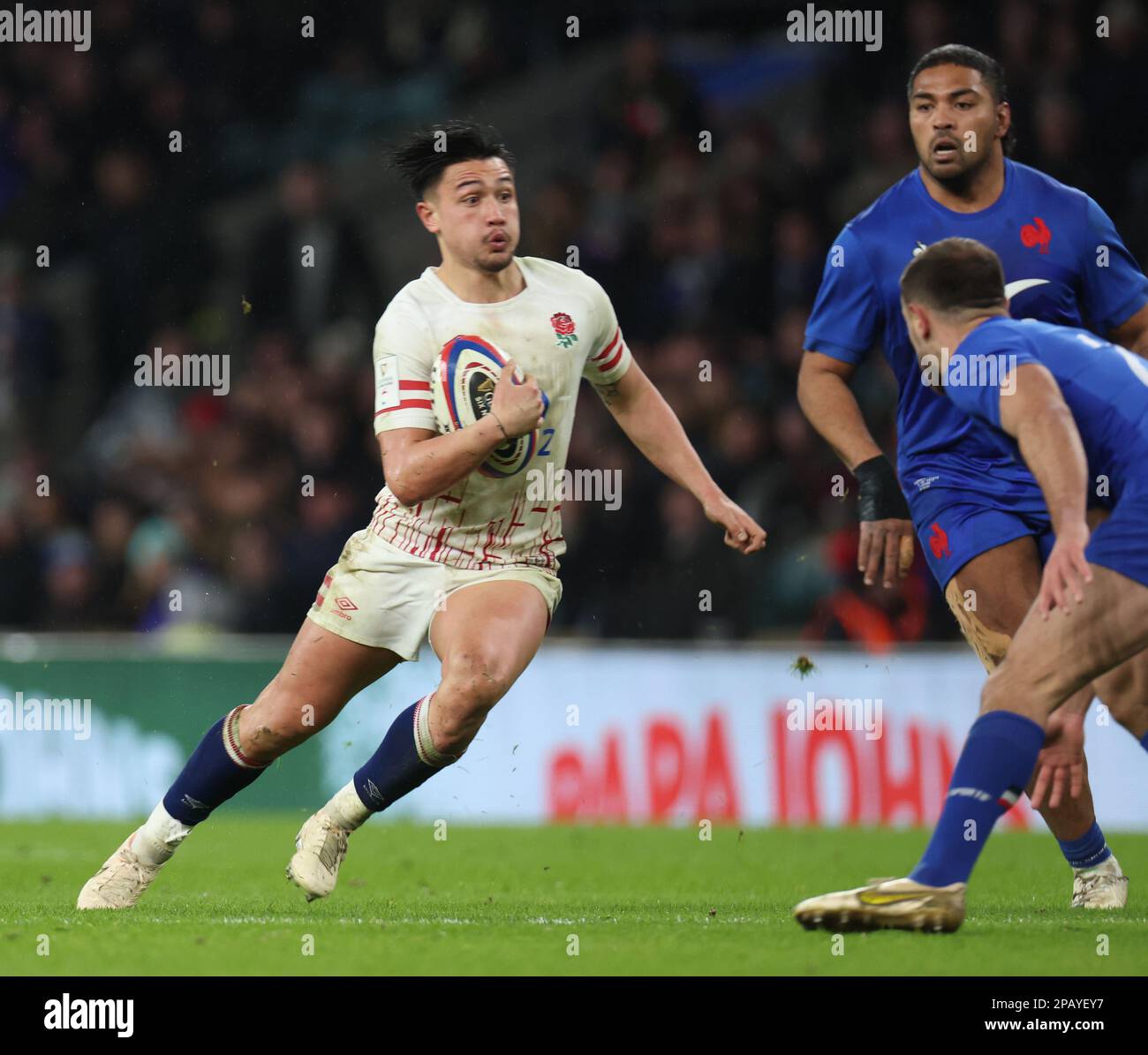 England's Marcus Smith during the 2023 Six Nations Championship Round ...