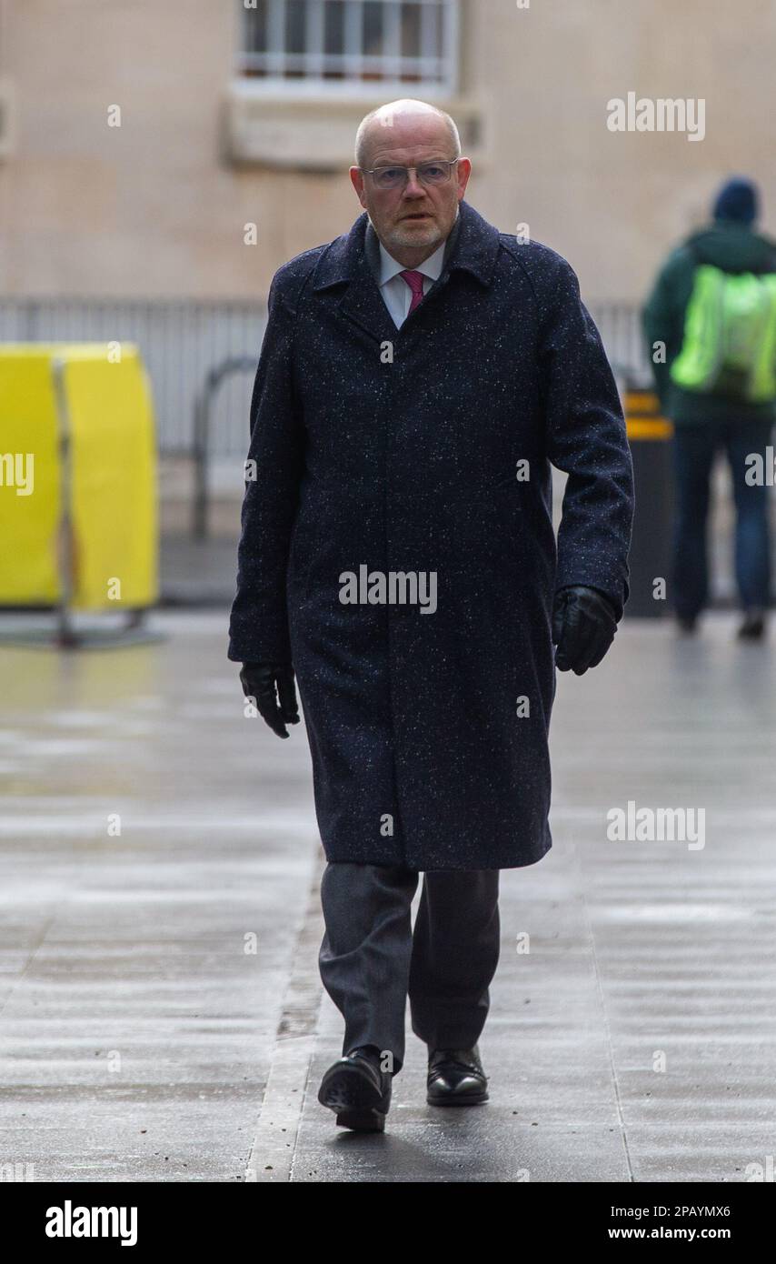 London, England, UK. 12th Mar, 2023. Former Director-General of theÂ ...