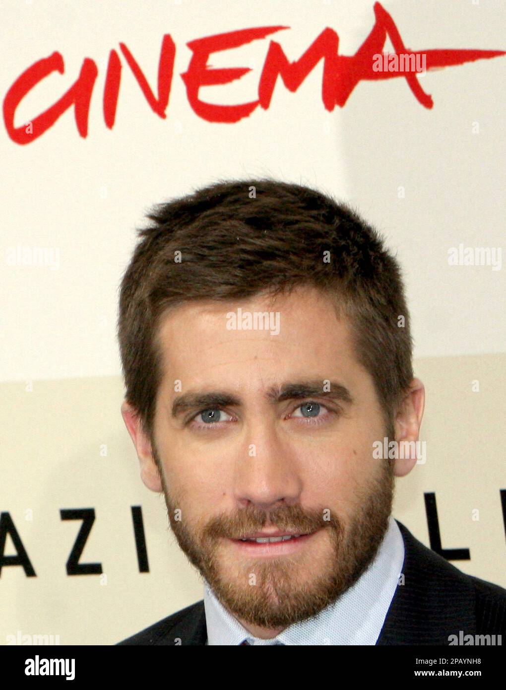 U.S. actor Jake Gyllenhaal poses for photographers during the ...