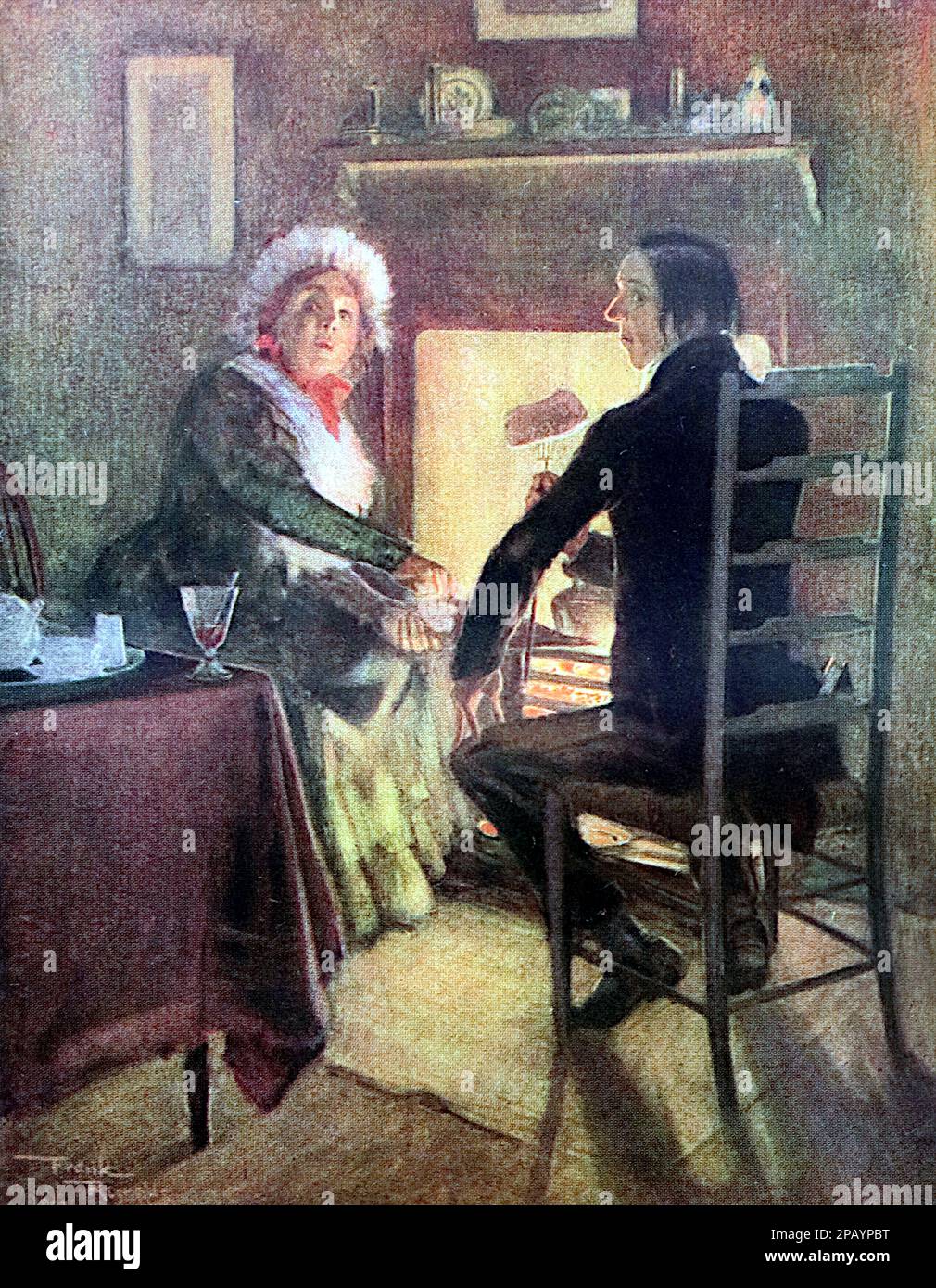 Mrs Weller and Mr Stiggins Stock Photo - Alamy