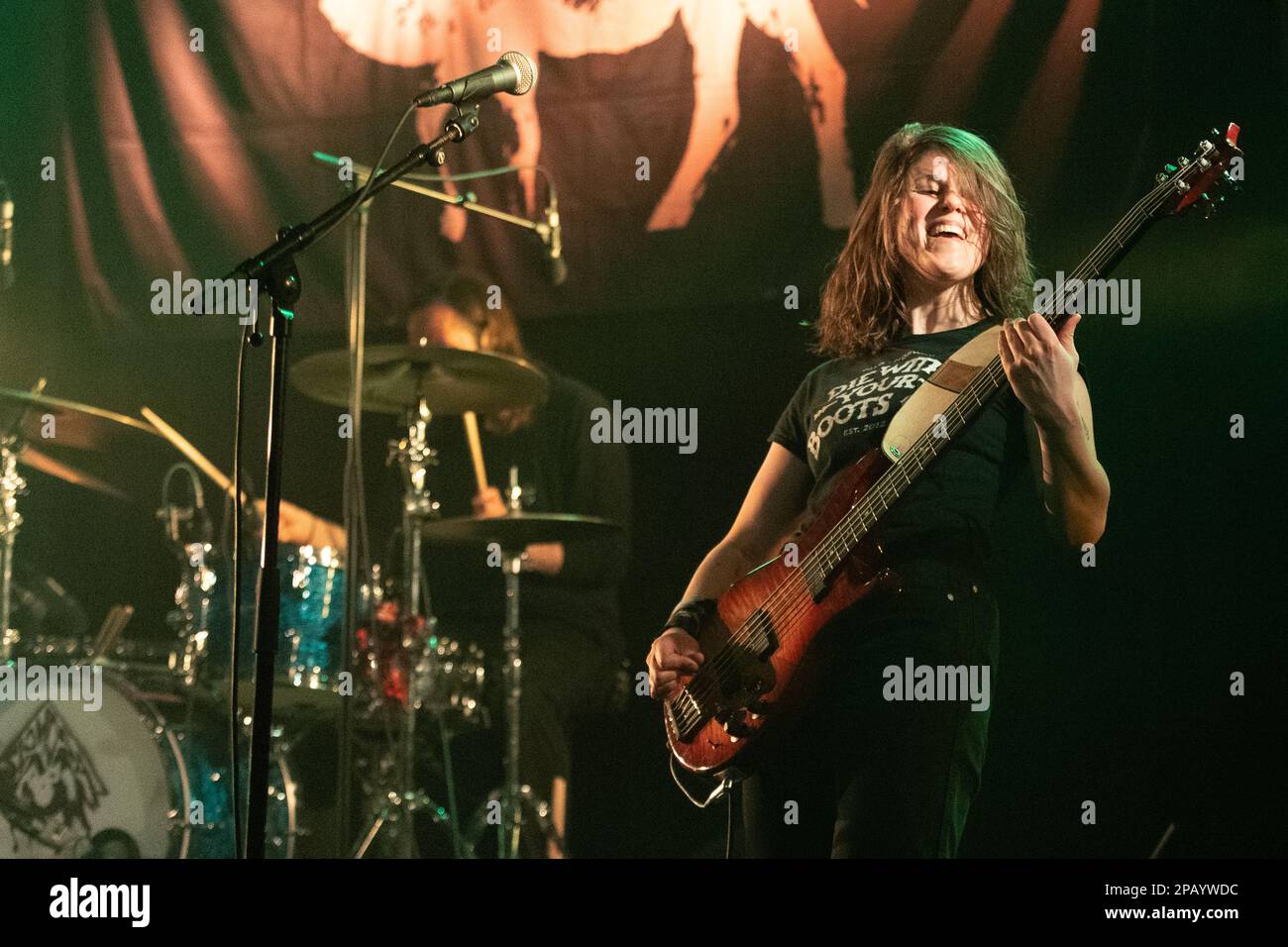Oslo, Norway. 03rd, March 2023. The Norwegian tundra rock band Slomosa ...