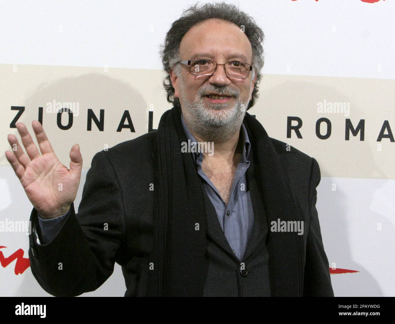Italian film director Alessandro Capone poses during a photo call for ...