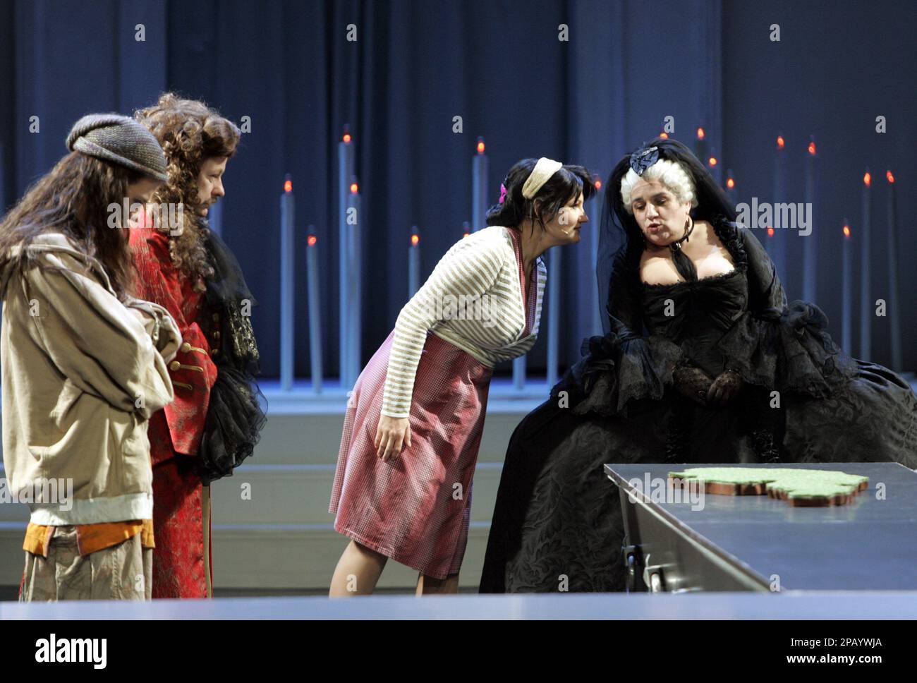 Raphael Johannes Kuebler in der Role des Johann Parricida, Alexander ...